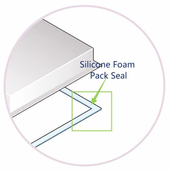 Silicone Foam Gasket Pack Seal for EV Battery Pack